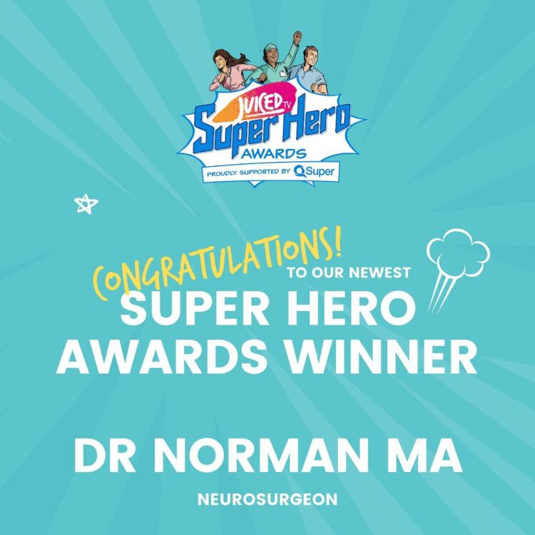 Juiced TV Superhero Awards - Briz Brain & Spine